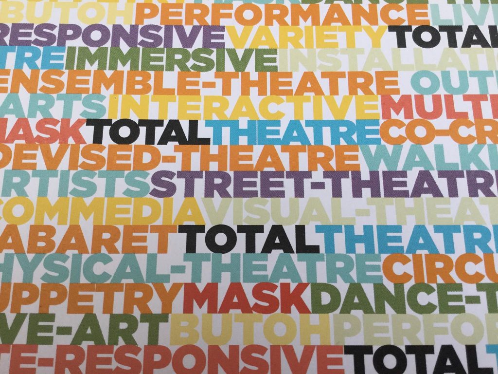 Total Theatre Magazine Print Archive Now Online - Total Theatre